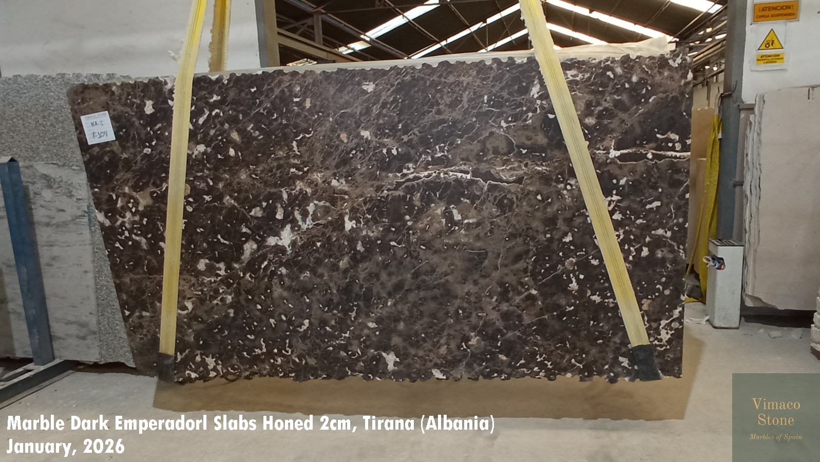 Dark Emperador Premium delivered to Albania